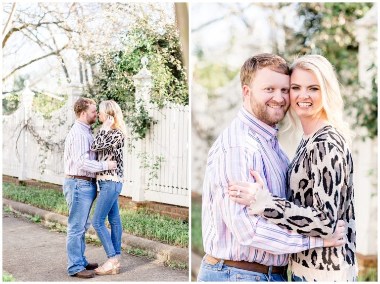 A Radiant Downtown Huntsville Engagement Session | Taylor and Nick ...