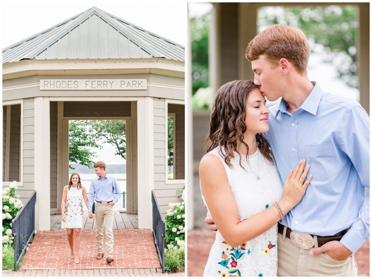 A Rhodes Ferry Park Engagement Session | Michaela ...