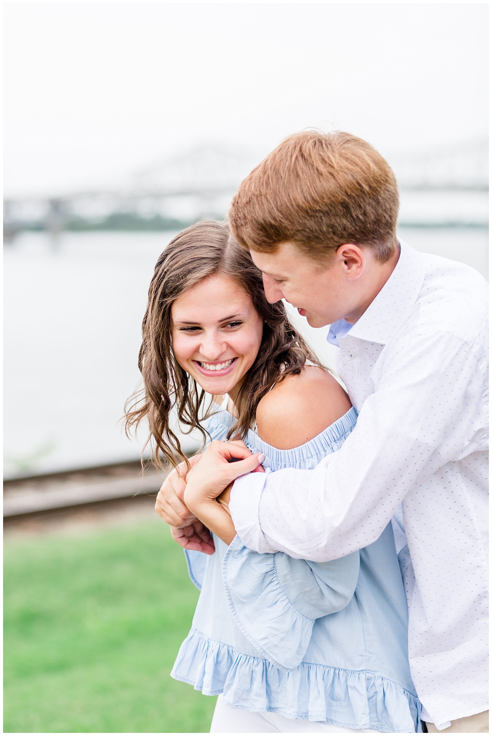 A Rhodes Ferry Park Engagement Session | Michaela ...