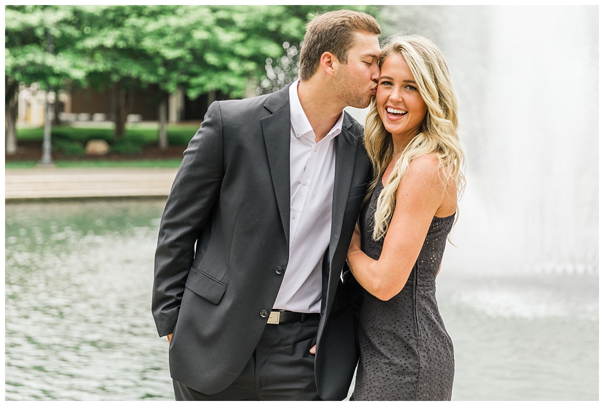 A Big Spring Park Engagement Session | Abby and Adam ...
