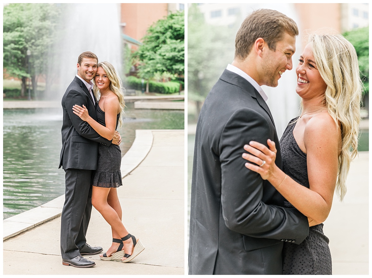 A Big Spring Park Engagement Session | Abby and Adam ...